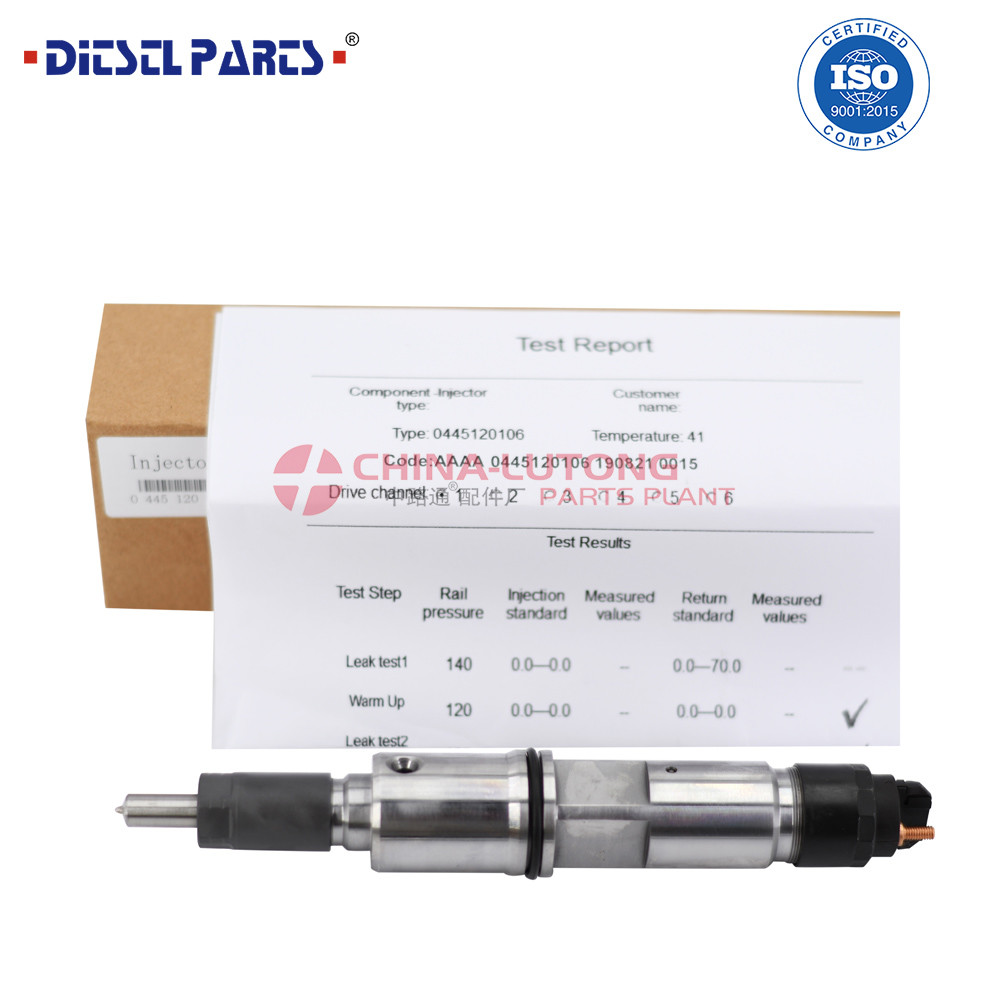 Diesel Common Rail Fuel Injector 0 445 120 106 for Dongfeng Cummins ...